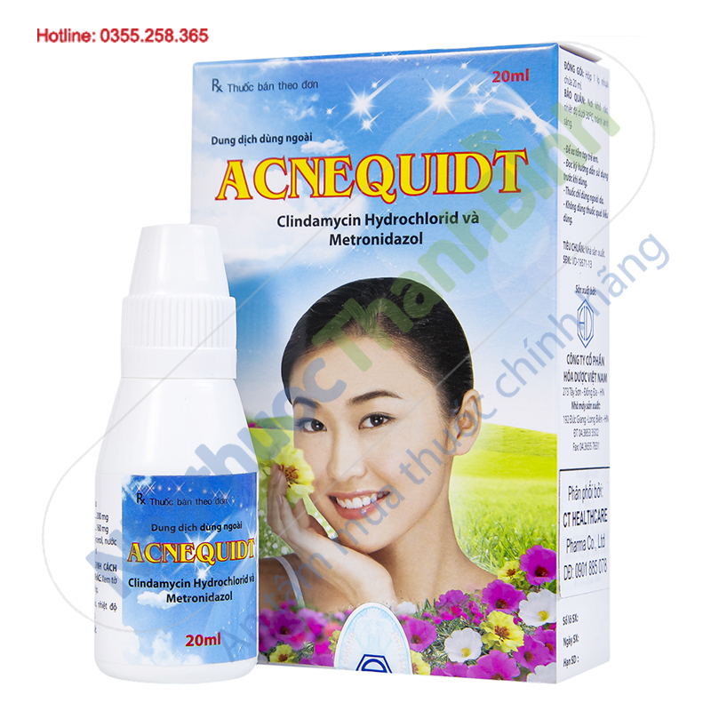 Thuốc Acnequidt điều Trị Mụn Trứng Cá Lọ 20ml